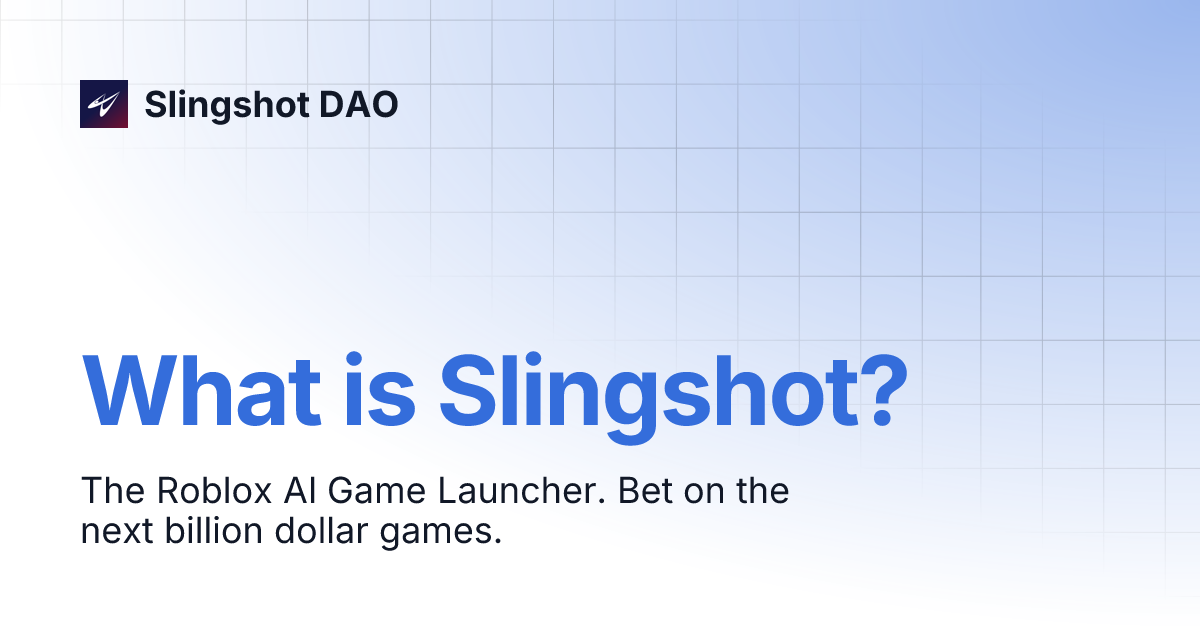 What is Slingshot? | Slingshot DAO